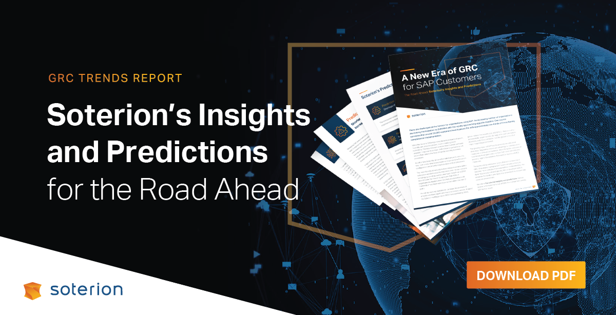 Introducing Soterion's GRC Trends Report | Download the Report